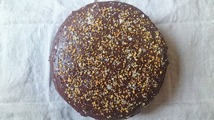 Bee Pollen Chocolate Cake | Edinburgh Honey Co